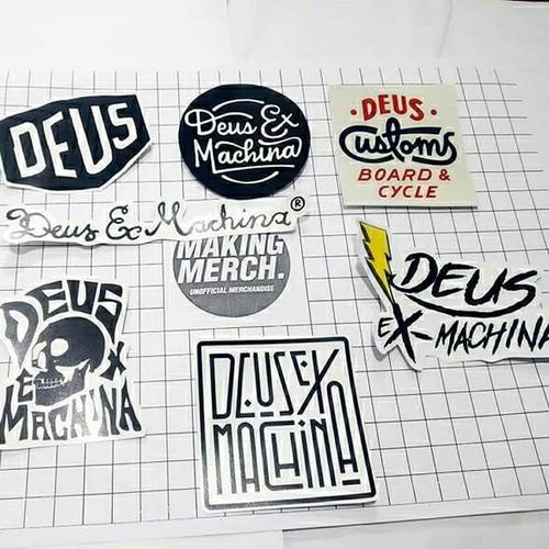 Jual STICKER DEUS X MACHINA - Kab. Malang - MAKING MERCH | Tokopedia