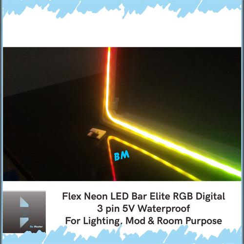 Jual Flex Neon LED Bar Elite RGB Digital 3pin 5V waterproof Med C05 LED ...