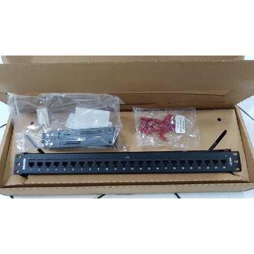 Jual Belden Patch Panel 24 port Cat6 / Patchpanel 24 Port Cat 6 ...