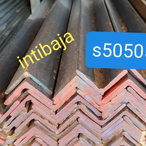 Jual BESI SIKU 50 x 50 x 4,5mm x 6m FULL - 4,0mm - Jakarta Barat - Besi Beton Jakarta | Tokopedia