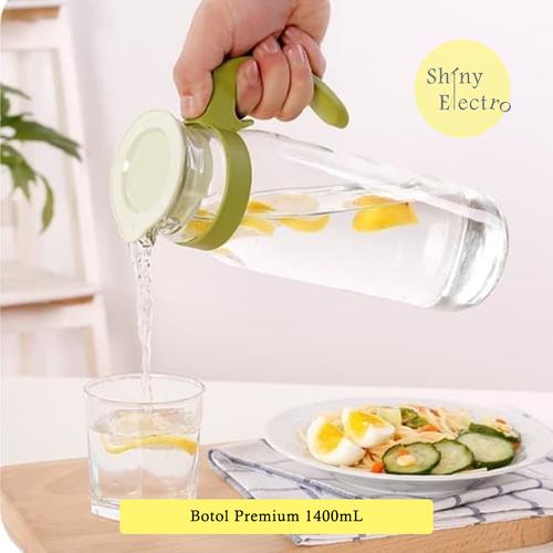 Jual Tempat Air Minum Infused Water 1400mL Botol Teh Kopi Susu Infuse ...