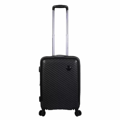 Jual Koper elle trolley Case size Cabin Small 20inc - Black - Kab ...