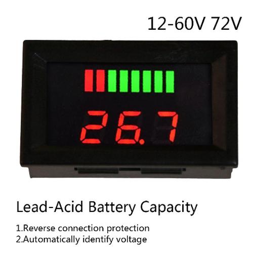 Jual Battery capacity baterai indikator digital aki 12-72V volt meter - Kab. Sleman - awallaptop ...
