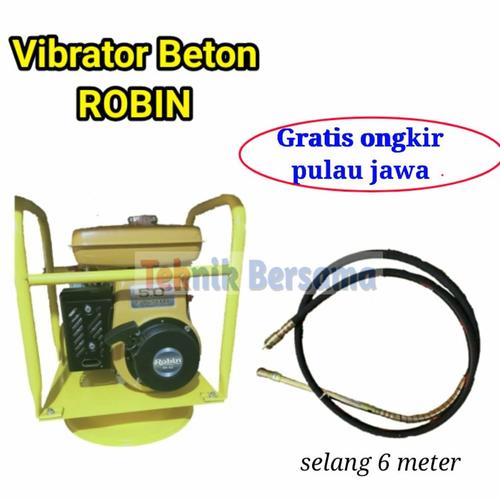 Jual MESIN VIBRATOR BETON MERK ROBIN EY20-3 KOMPLIT SELANG VIBRATOR 6 METER - Kab. Tangerang ...