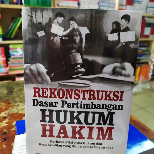 Jual rekonstruksi dasar pertimbangan hukum Hakim original - Jakarta Timur - tumbas buku | Tokopedia