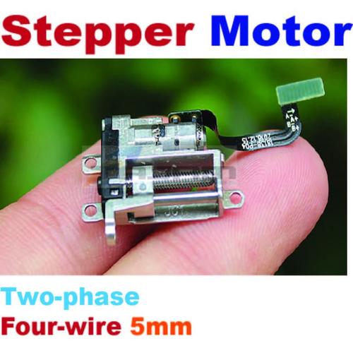 Jual Mini Two-phase Four-wire 5mm Stepper Motor with Planetary Gearbox ...