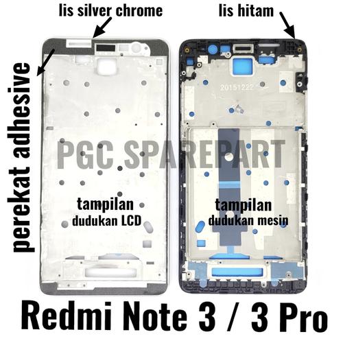 Jual Original Frame Bezzel Tulang Tengah Xiaomi Redmi Note 3 - 3 Pro ...
