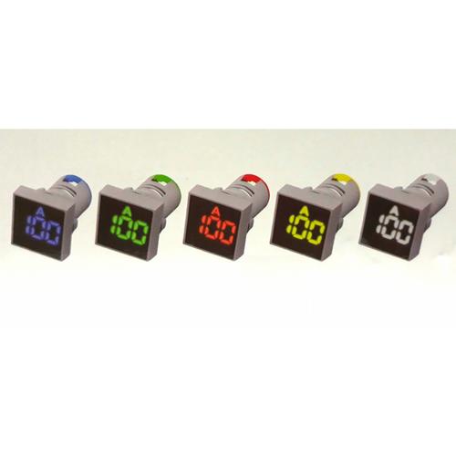 Jual PILOT LAMP LED WITH AMPERE INDICATOR EWIG KOTAK 22mm 220VAc ...