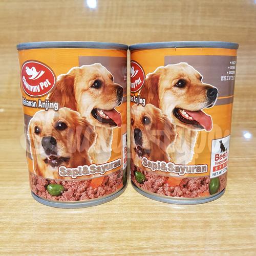Jual Makanan Anjing Dogfood Kaleng Chummy Pet Beef&Vegetable Kaleng ...