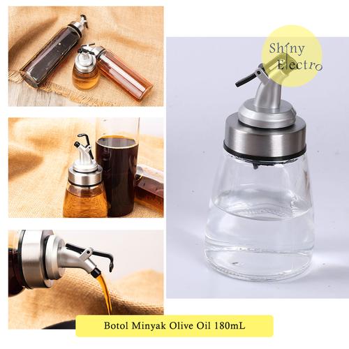 Jual Botol Minyak Olive Oil 180mL Bumbu Kecap Asin Hotel Chef Murah ...
