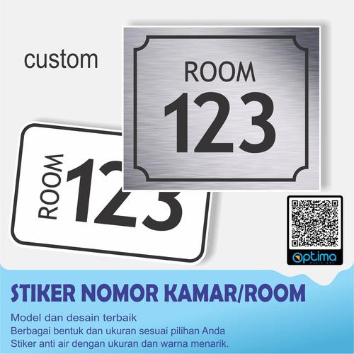 Jual STIKER NOMOR RUMAH (BISA INPUT NOMOR/ALAMAT/DLL) - D - Kab. Klaten ...