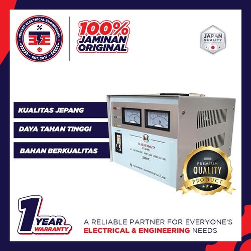 Jual Stabilizer 2000 Watt Stavol Matsumoto 2000N - Stavol 2000N ...