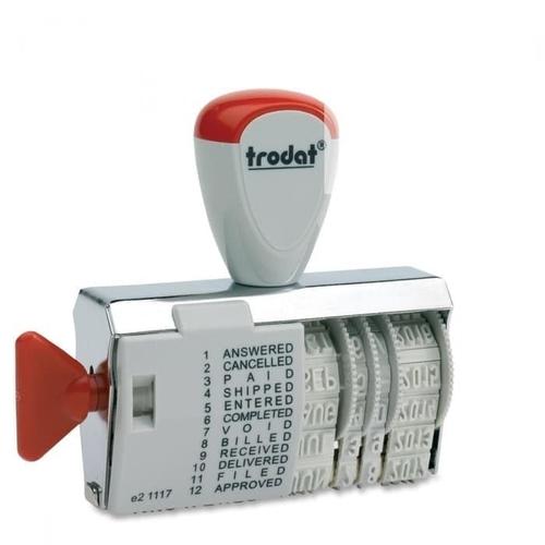 Jual Stempel Tanggal Stempel Trodat 1117 (English dan Indonesia) - Kota ...