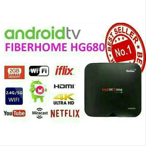 Jual STB TV BOX INDIHOME hg680 unlock all aplikasi Fiberhome 4k - Kab ...