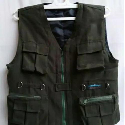 Jual Jaket Rompi Outdoor/Rompi Mancing/RompiMotor Big Size - Kota ...