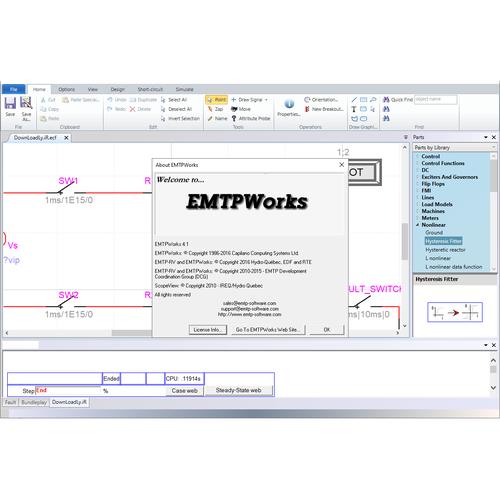 Jual EMTPWorks (EMTP-RV) 4.1 - Simulating power systems - Kota Serang ...