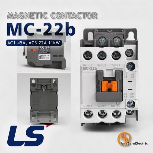 Jual Kontaktor / Contactor LS MC-22b MC22b 110V 220V 380V AC Coil ...