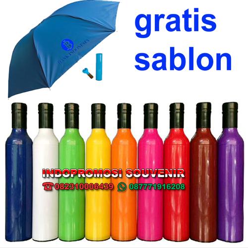 Jual PAYUNG BOTOL MURAH - PAYUNG CUSTOM LOGO - Hitam - Jakarta Barat ...