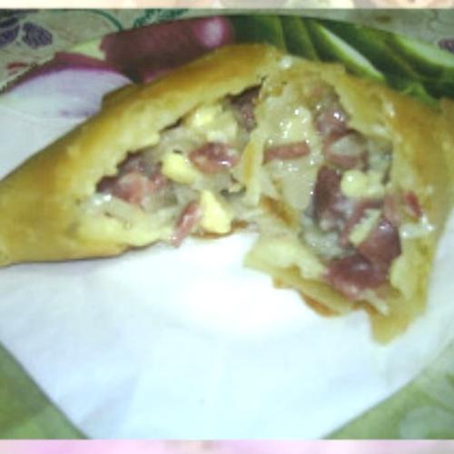 Jual Samosa / Sambosa Smoked beef cheese, mayo keju, frozen food beku ...
