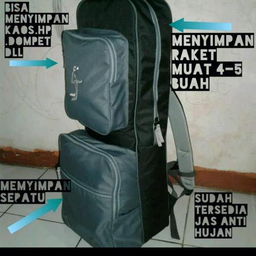 Jual Tas ransel raket badminton model baru murah terlaris - Kab ...