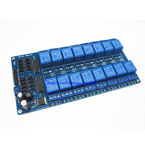Jual Modul relay 16ch 12V arduino IOT saklar relay 12V 10A 16 channel ...