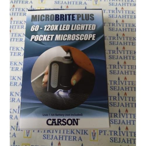Jual Mikroskop mini kecil,carson pocket microscope led 120x zoom ...