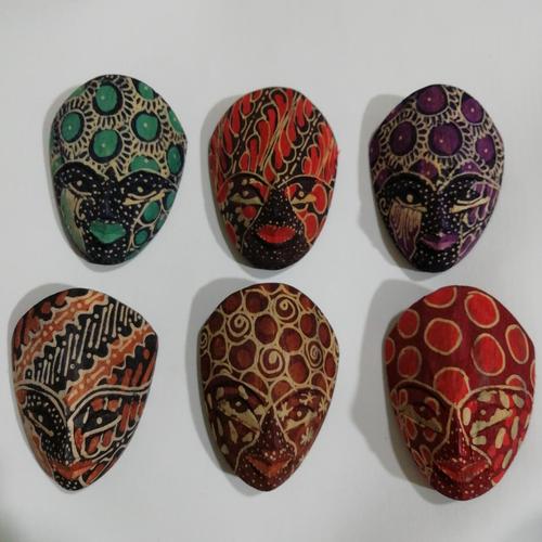Jual Magnet kulkas topeng batik Indonesia - Jakarta Pusat - wayang ...