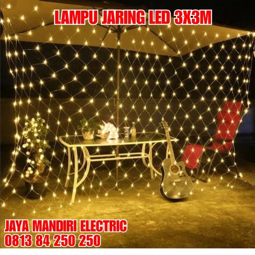 Jual LAMPU NATAL JALA LED / LAMPU HIAS JARING LED PUTIH KUNING LAMPU ...