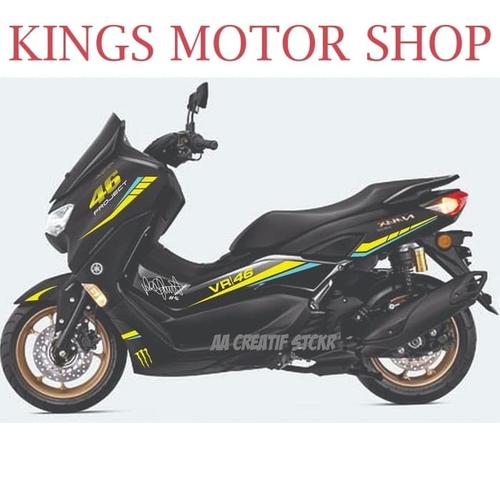Jual Decal Sticker Stripping NMAX Nmax 155 tahun 2020 Sun Moon VR 46 ...
