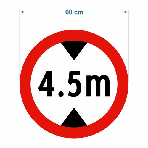 Jual RAMBU KETINGGIAN MAKSIMUM Lingkaran Plat Aluminium 60 cm - Kota ...