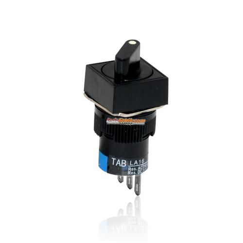Jual Selector Switch 16mm Stay-Put 2 Posisi Kotak LA16F-11X2P TAB Murah ...
