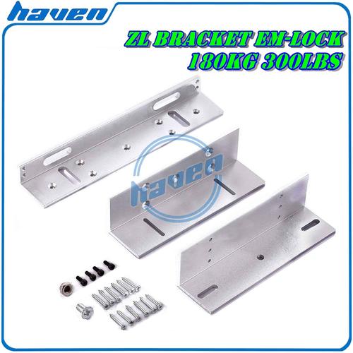 Promo ZL BRACKET EM LOCK 180KG 300LBS MAGNETIC LOCK/ BRACKET LZ 180KG ...