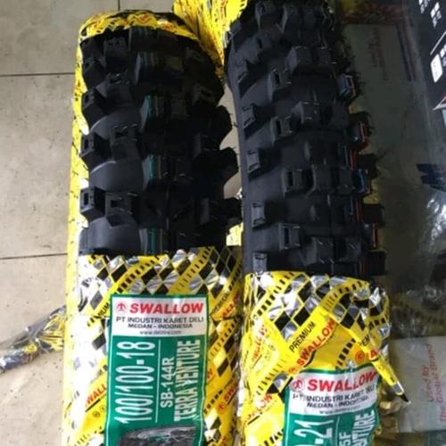 Jual Ban luar cross klx crf 150 ban luar trail 18 21 swallow terra ...