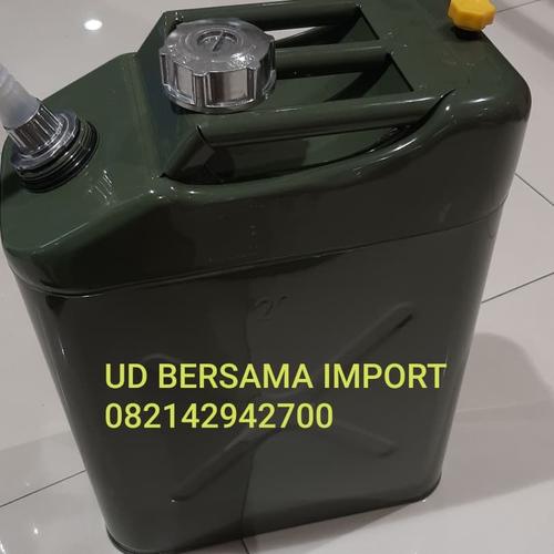 Jual jerigen besi jerigen bahan bakar bensin oli jerry can by krisbow ...