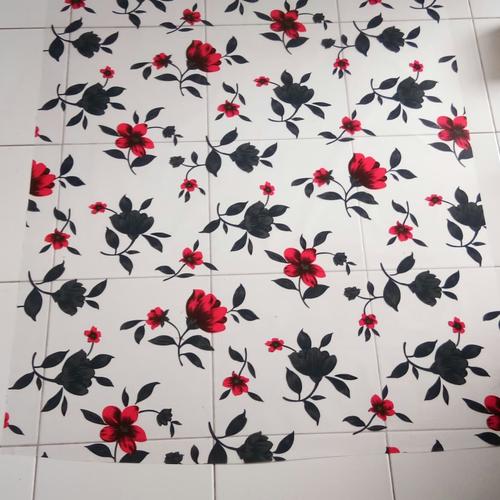 Jual sticker kaca motif bunga mawar merah hitam - Kota Surabaya - idco ...