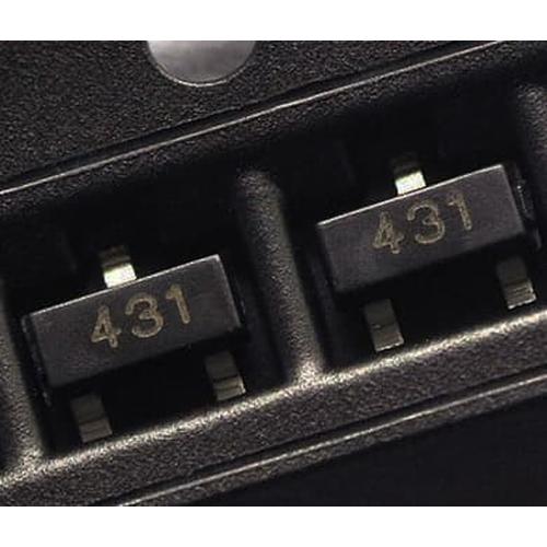 Jual SMD Diode TL 431 TL431 TL431A Programmable Shunt Regulator SOT23 ...
