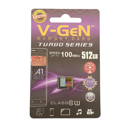 Jual MicroSD V-GeN Turbo 512GB Class 10 Memory Card Micro SD VGEN ...