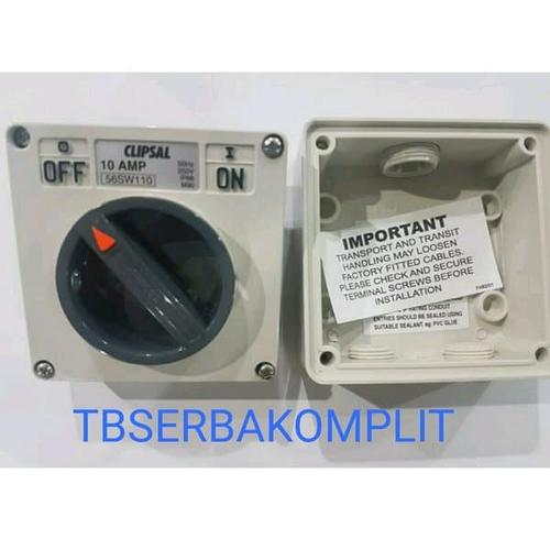 Jual Clipsal 56SW110 Switch On Off 10 Ampere Industrial Saklar ...