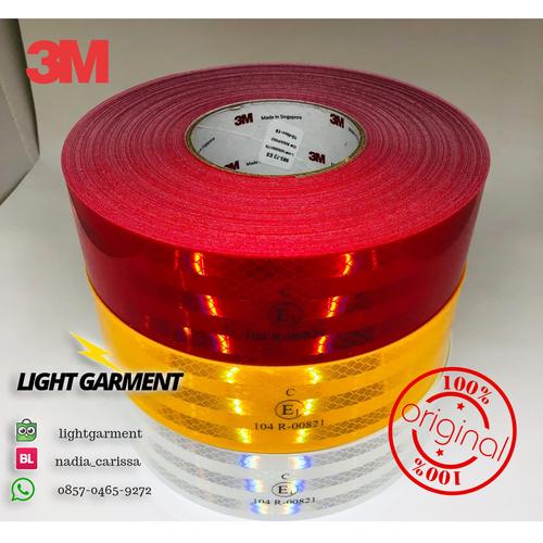 Jual Stiker Reflektor KIR DISHUB 3M 983 Diamond Grade Pemantul Cahaya ...