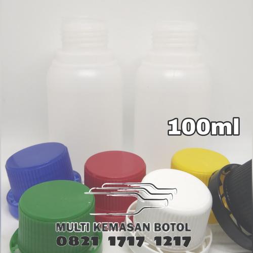 Jual Botol Plastik HDPE Labor 100ml / Botol Agro 100ml isi 100botol ...