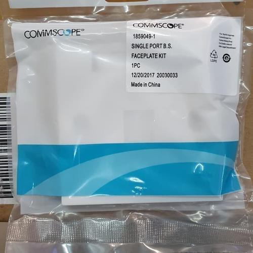 Jual Face Plate/Faceplate AMP Commscope 1 Hole - Jakarta Pusat ...
