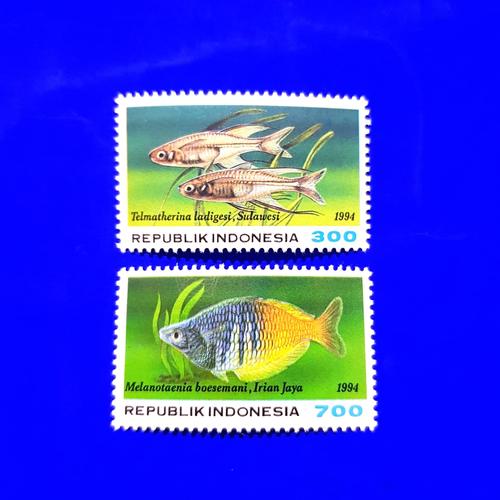 Jual Perangko/Prangko INDONESIA 1994. IKAN HIAS AIR TAWAR - Jakarta ...