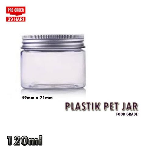 Jual Botol Toples Plastik PET 120ml 120gr Jar Kemasan Makanan ...