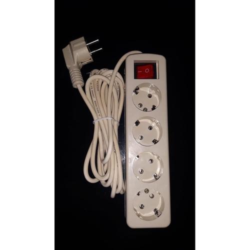 Jual Dexta OB Stop Kontak Arde 4 Lubang Pakai Switch Deluxe (DX-864KB ...