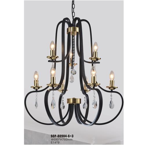 Jual Lampu Gantung Lengkung 80904-6+3 - Jakarta Utara - LITEANDDECO ...