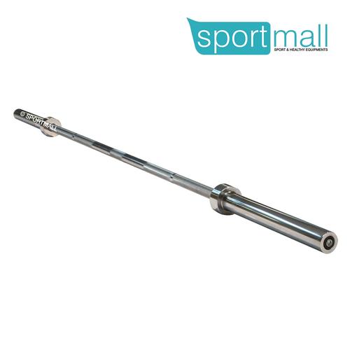 Jual Olympic Long Bar Hard Chrome Stick Barbell Lurus 2.2M 20kg 5Cm ...