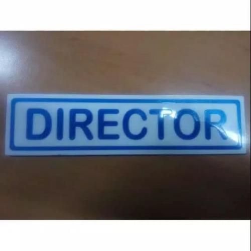 Jual sign label acrylic custom uk 5x20, sign board custom - Kota ...