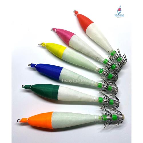 Jual Umpan Pancing Cumi Seawood Apollo - Premium Squid Jig - Merah, 1.5 ...