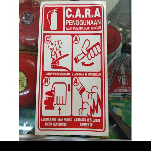 Jual SIGN LABEL STICKER CARA PENGGUNAAN APAR - Jakarta Barat - PRIME ...