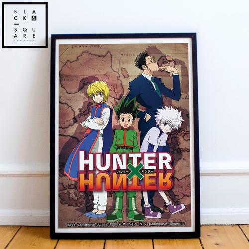 Jual Poster Anime Premium - Hunter X Hunter - Plus Fiber Frame Size A2 ...